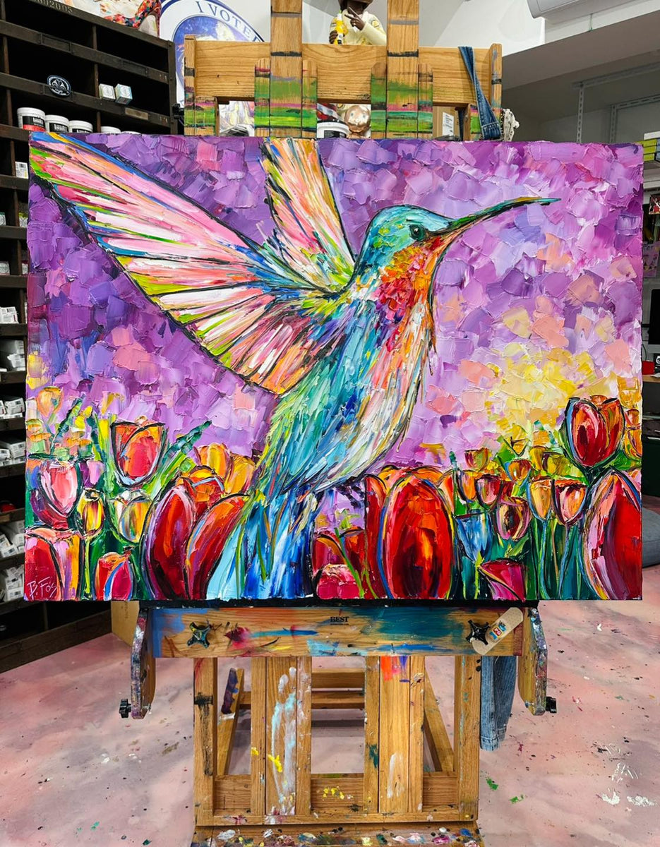 Humming for Nectar (Original) – Becky Fos