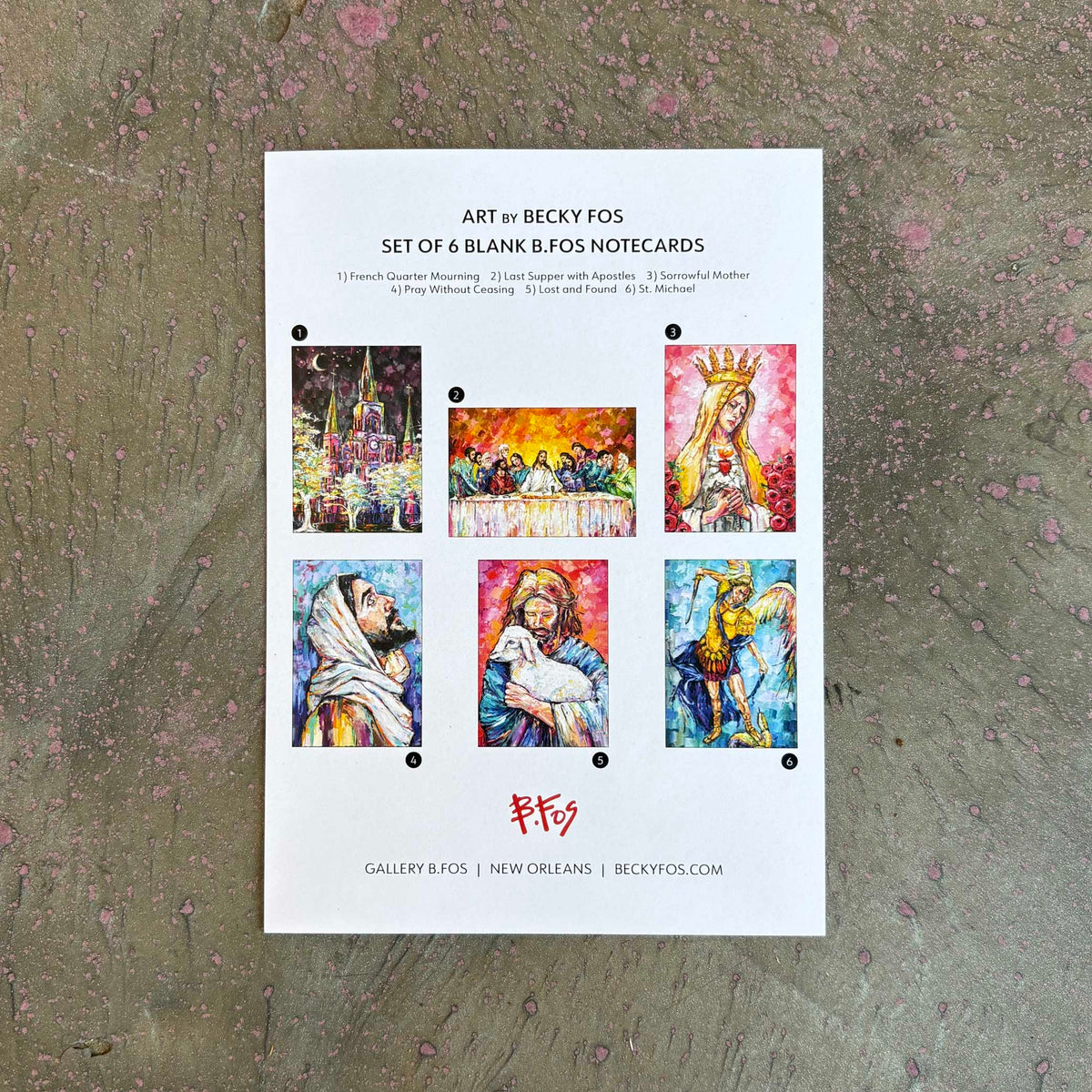 B.Fos Notecards - Religious Figures – Becky Fos
