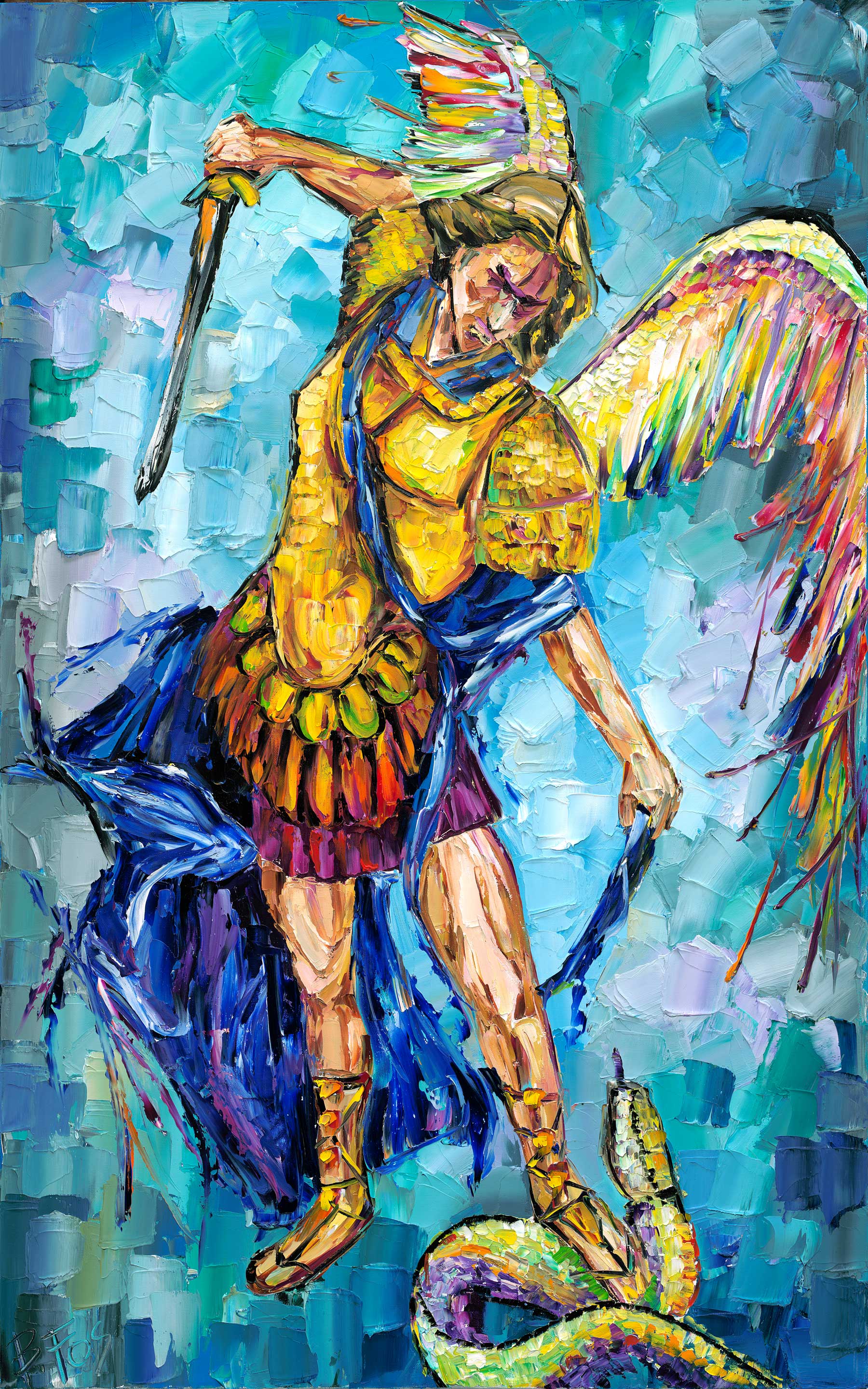 st michael artwork